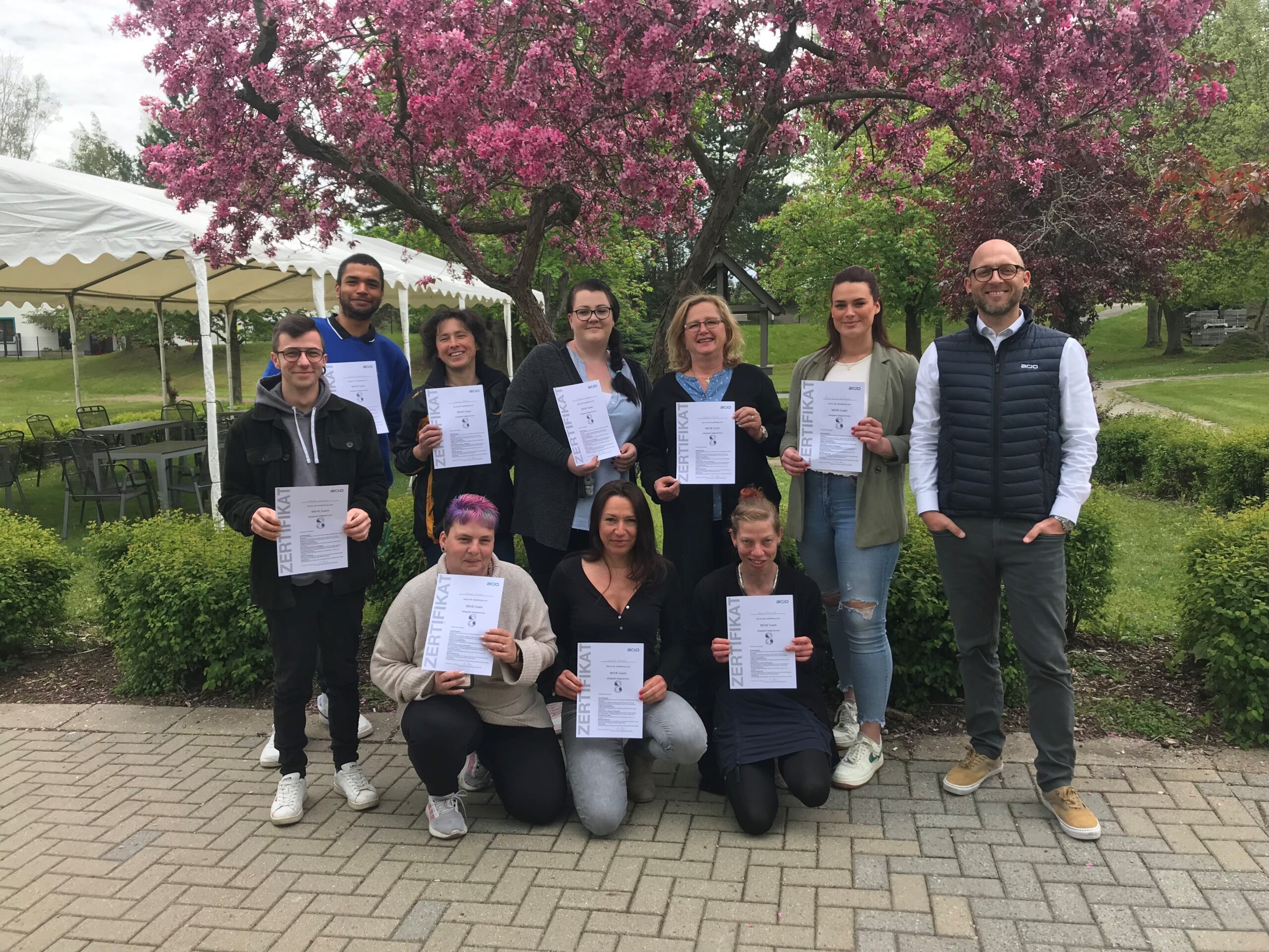 Ausgebildete Move-Coaches - Heim gemeinnützige GmbH