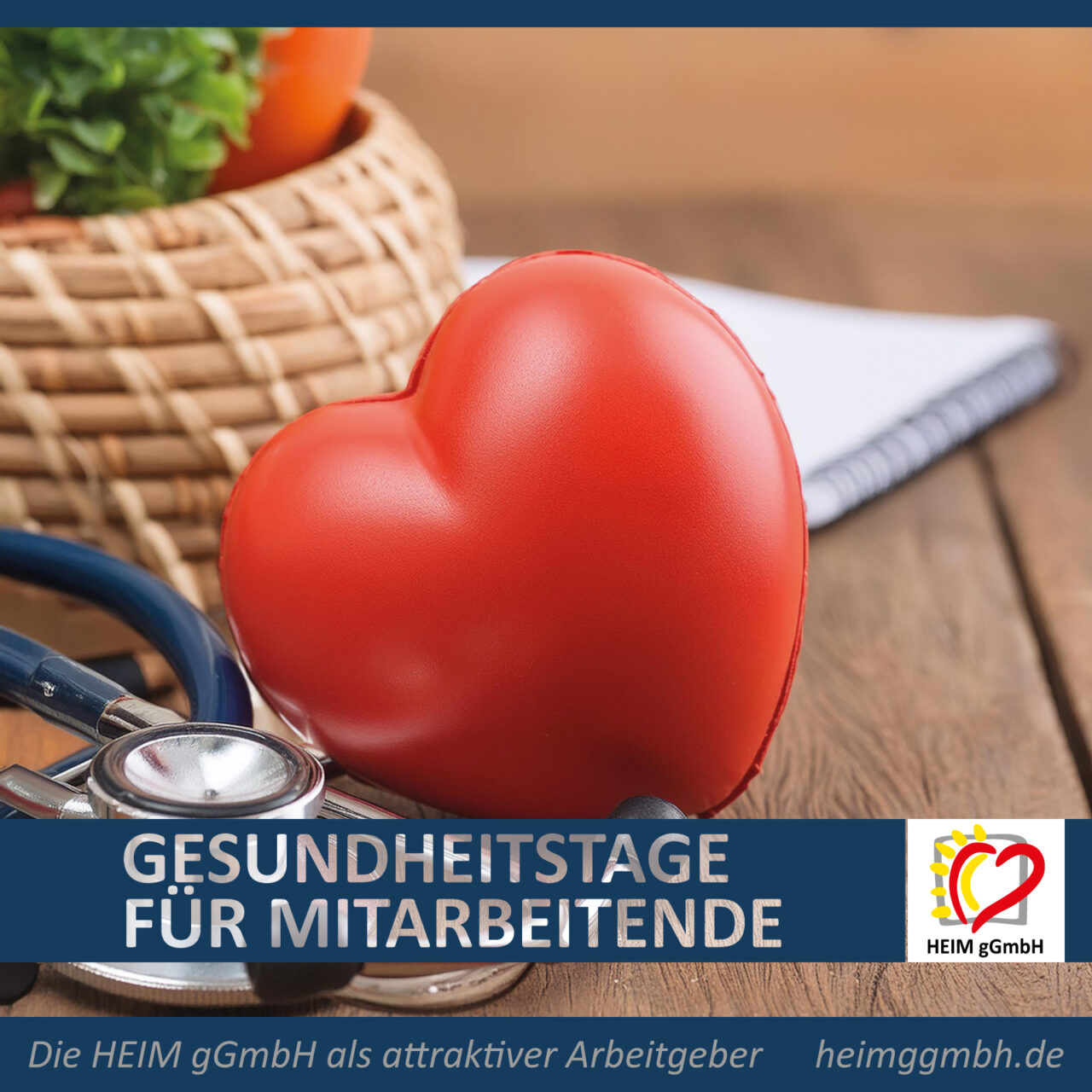 Gesundheitstage für Mitarbeitende der HEIM gGmbH - Heim gemeinnützige GmbH